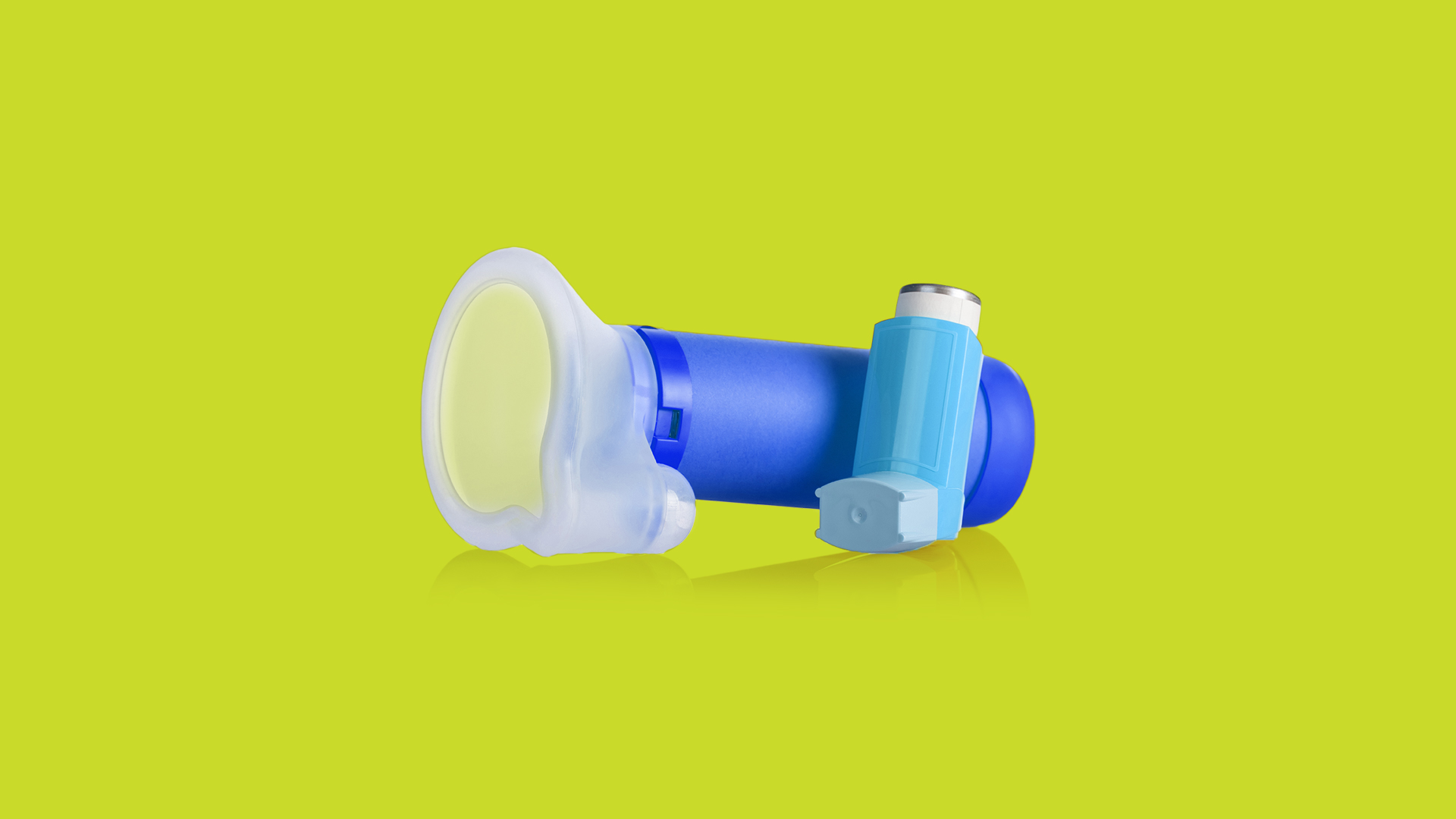 Teach your child how to properly use an asthma inhaler