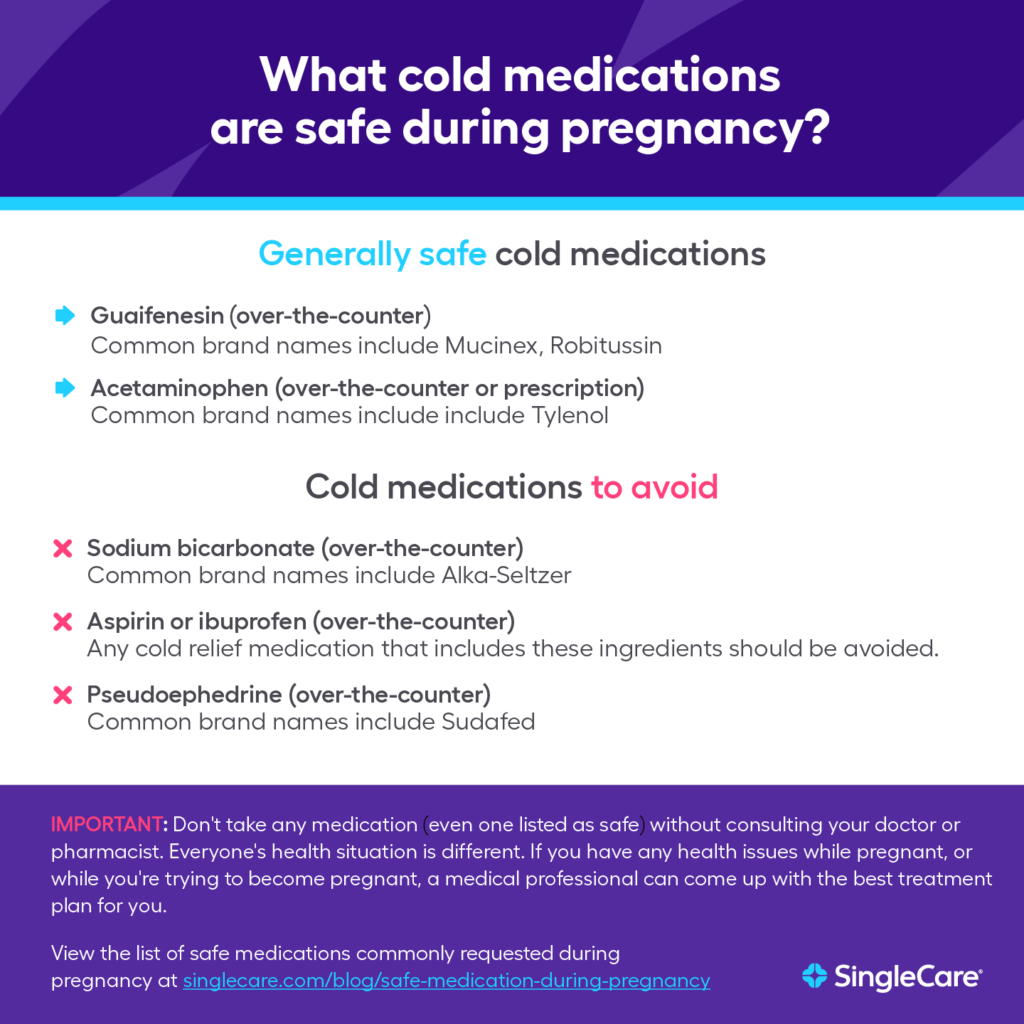 What medications are safe to take during pregnancy?
