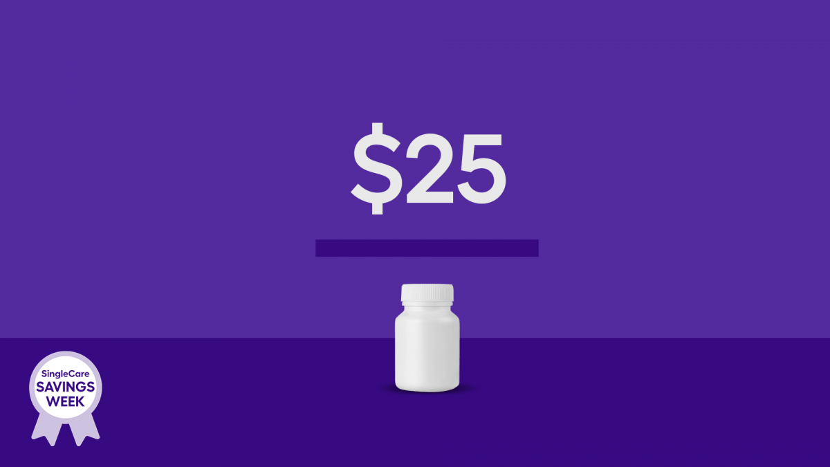Affordable drugs with SingleCare for $25 or less