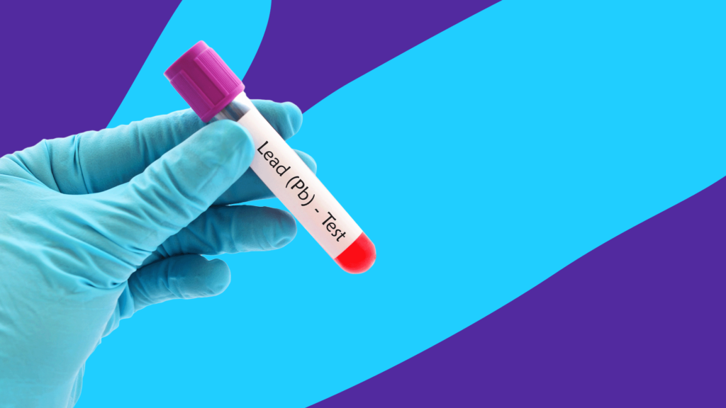 Lead levels in children