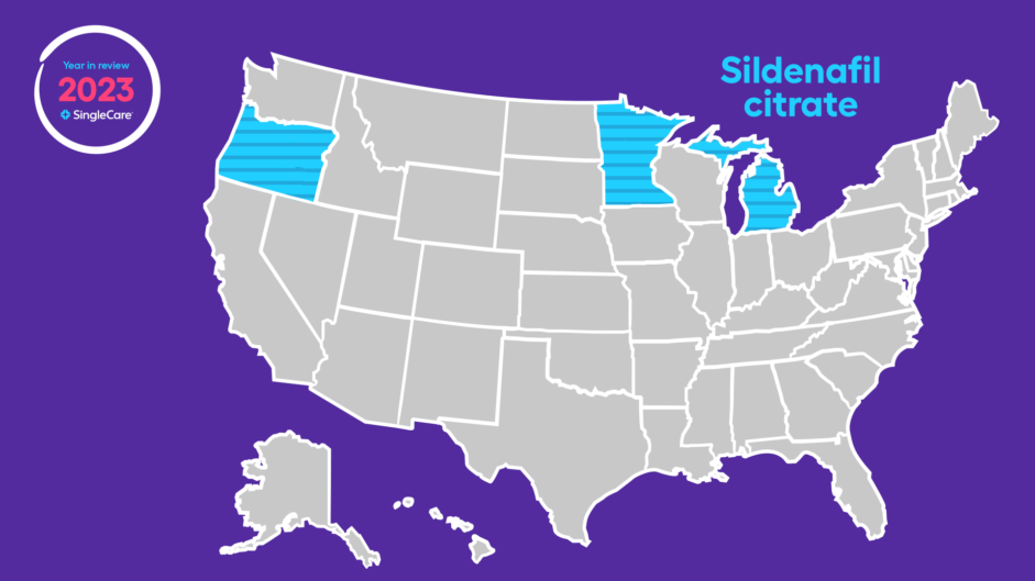 The most popular Rx in each state in 2023